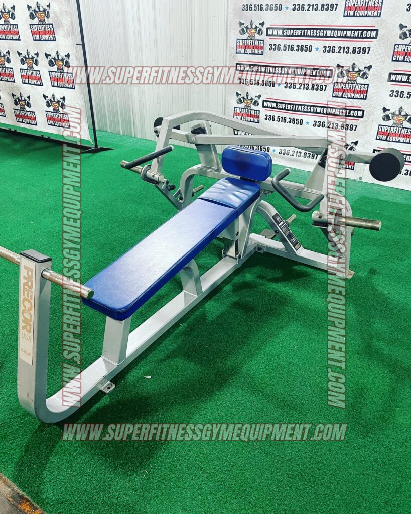 Precor Flat Adjustable Bench - Superfitness Gym Equipment