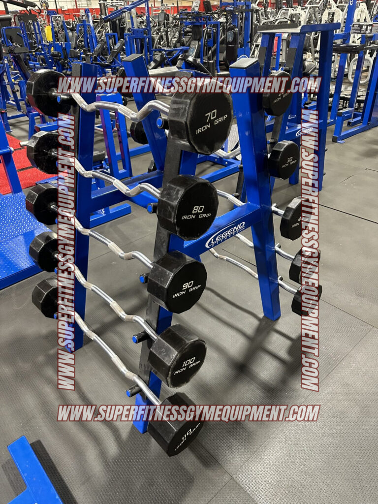 20-110 Iron Grip Ez Curl Bars - Superfitness Gym Equipment