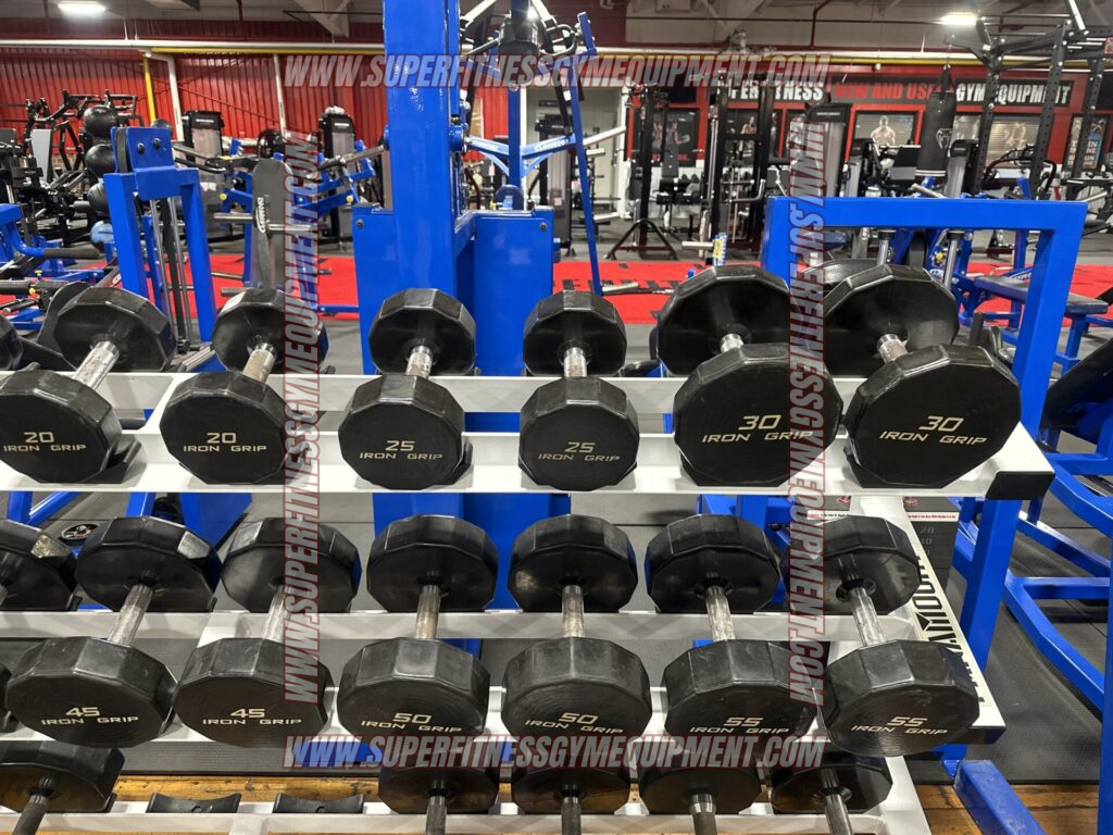 10-80 Iron Grip Dumbbells - Superfitness Gym Equipment