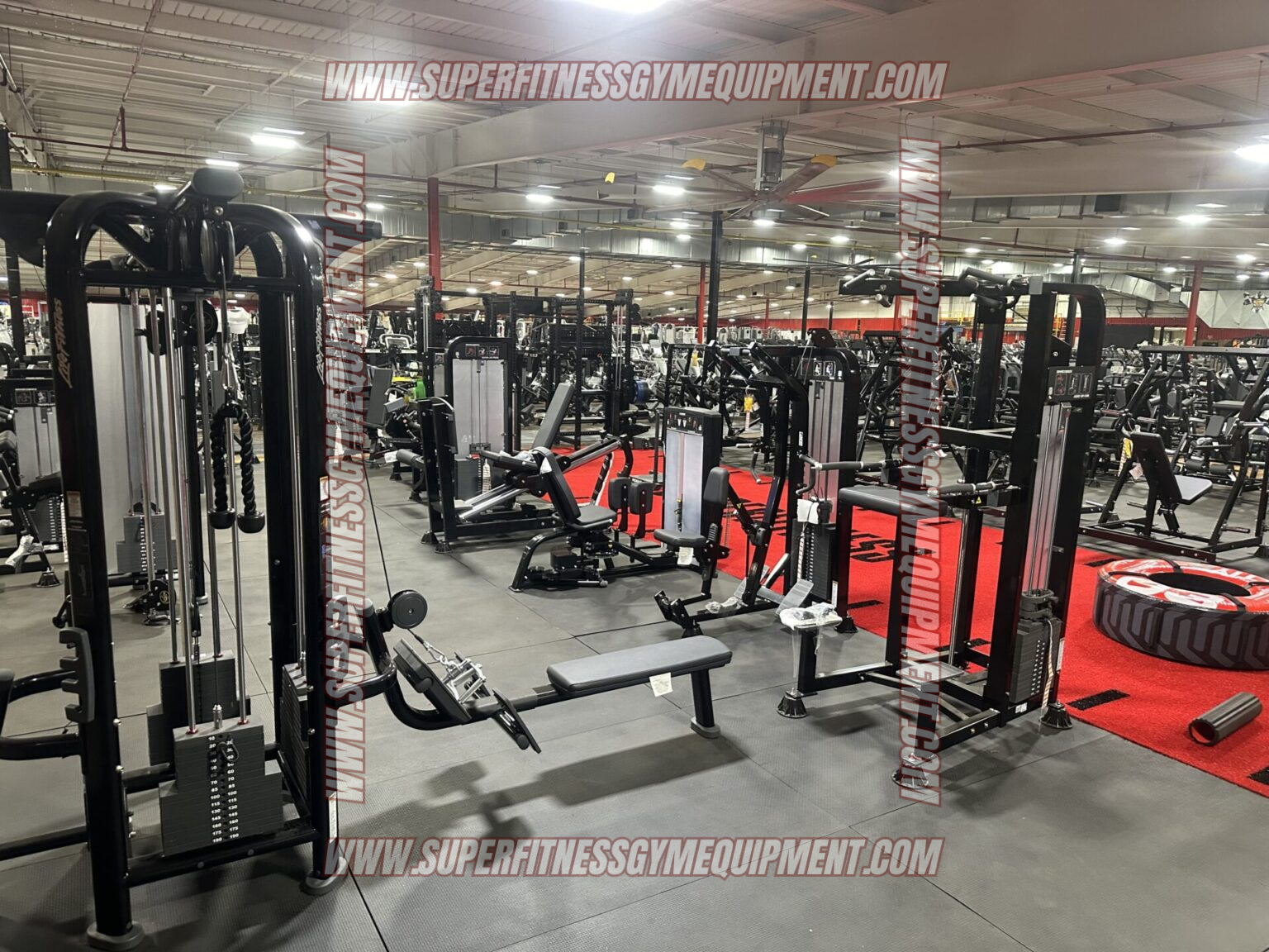 Complete Brand New All Black Hammer Strength Gym Package - Superfitness ...