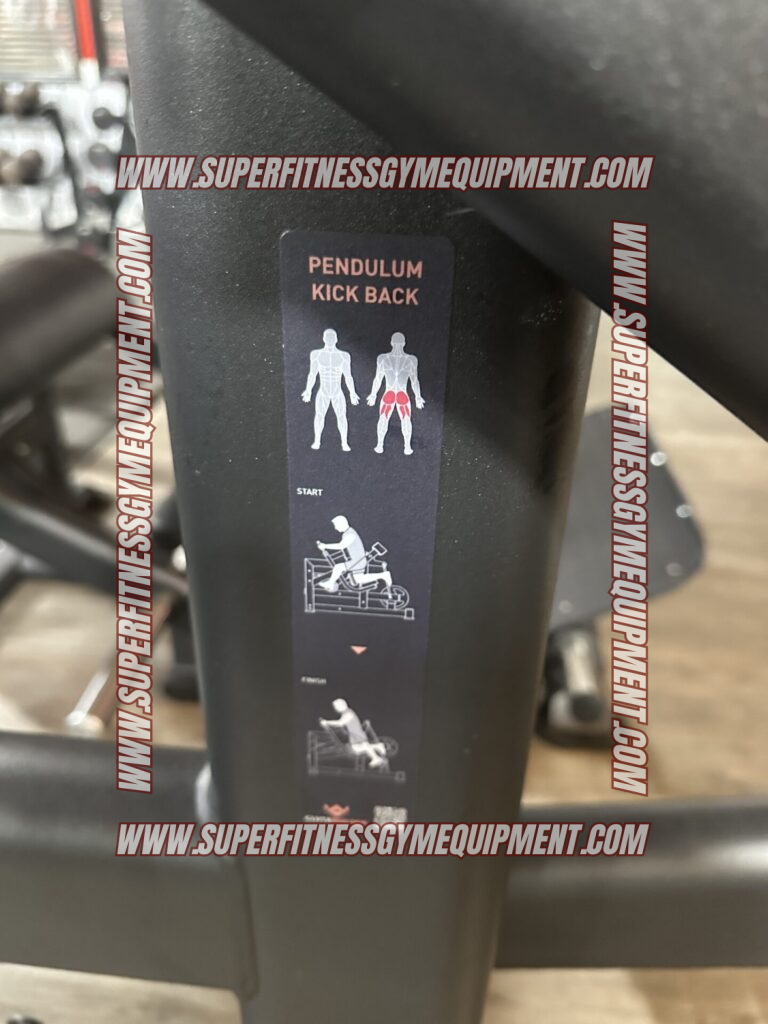 Glute Builder Pendulumn Kickback - Superfitness Gym Equipment