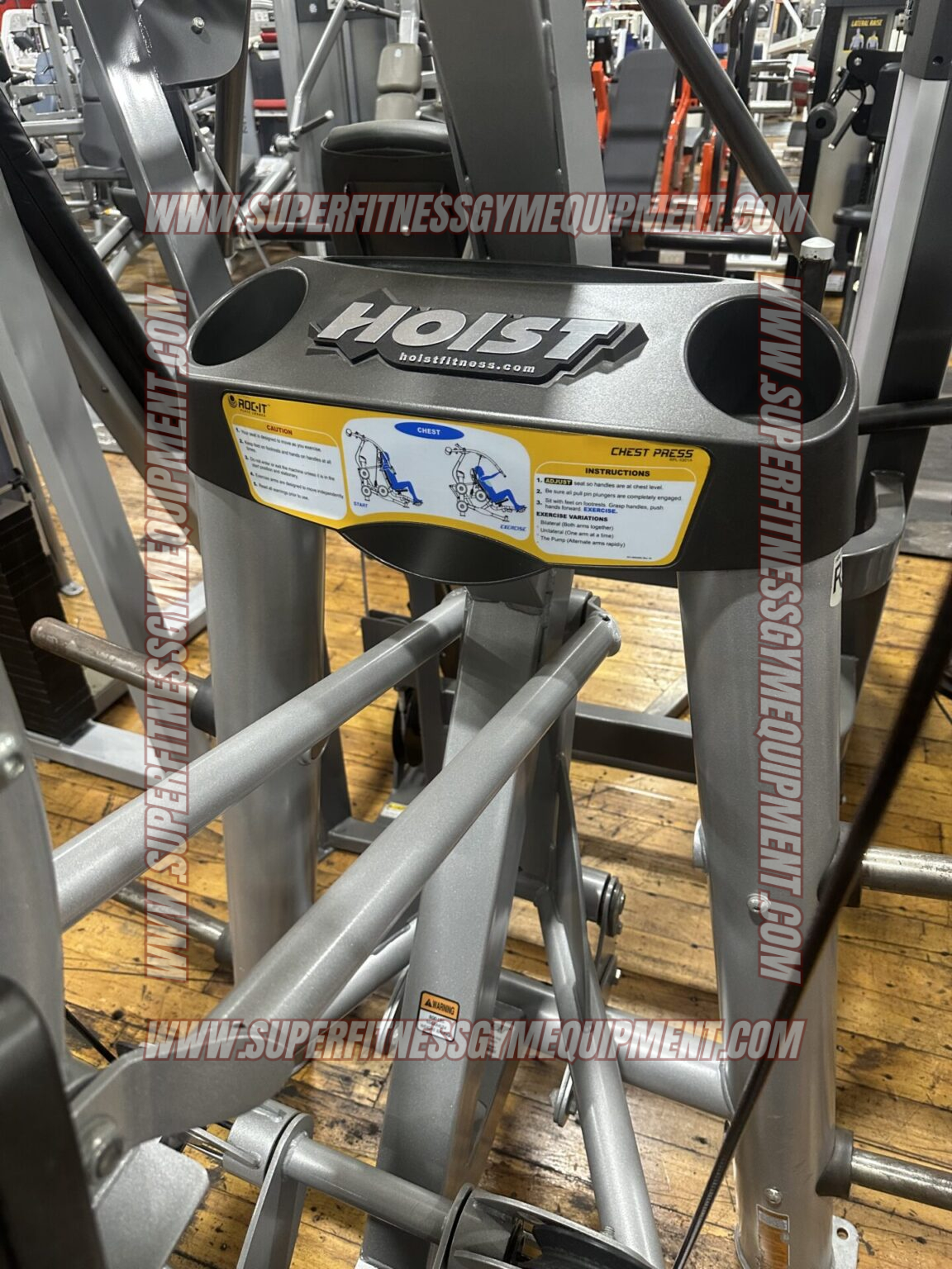 Hoist plate loaded Chest Press - Superfitness Gym Equipment