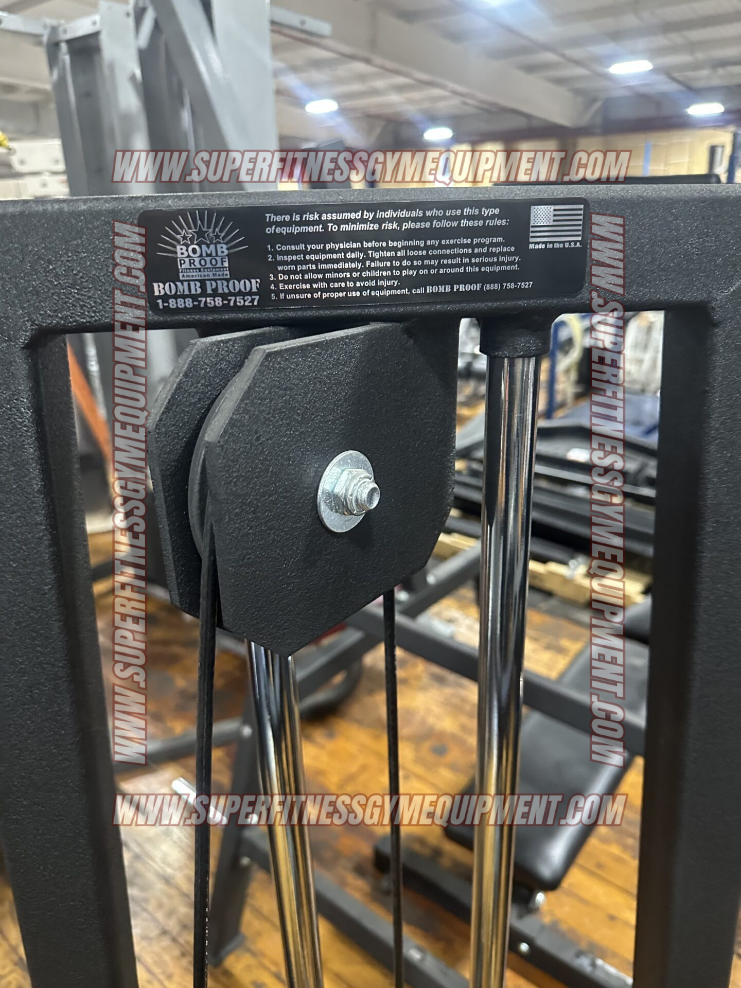 Bomb Proof Shoulder Press - Superfitness Gym Equipment