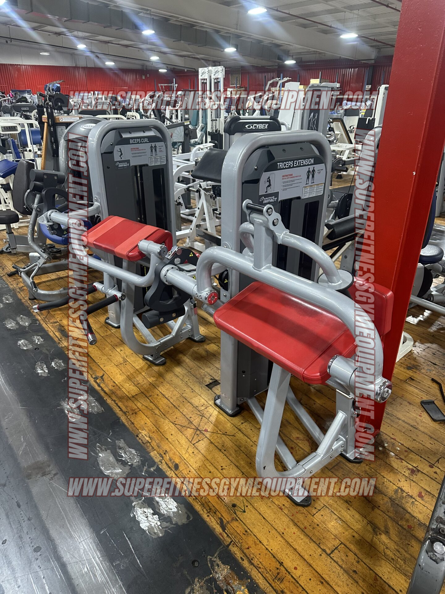 Nautilus Impact Bicep Curl and Tricep Extension - Superfitness Gym ...