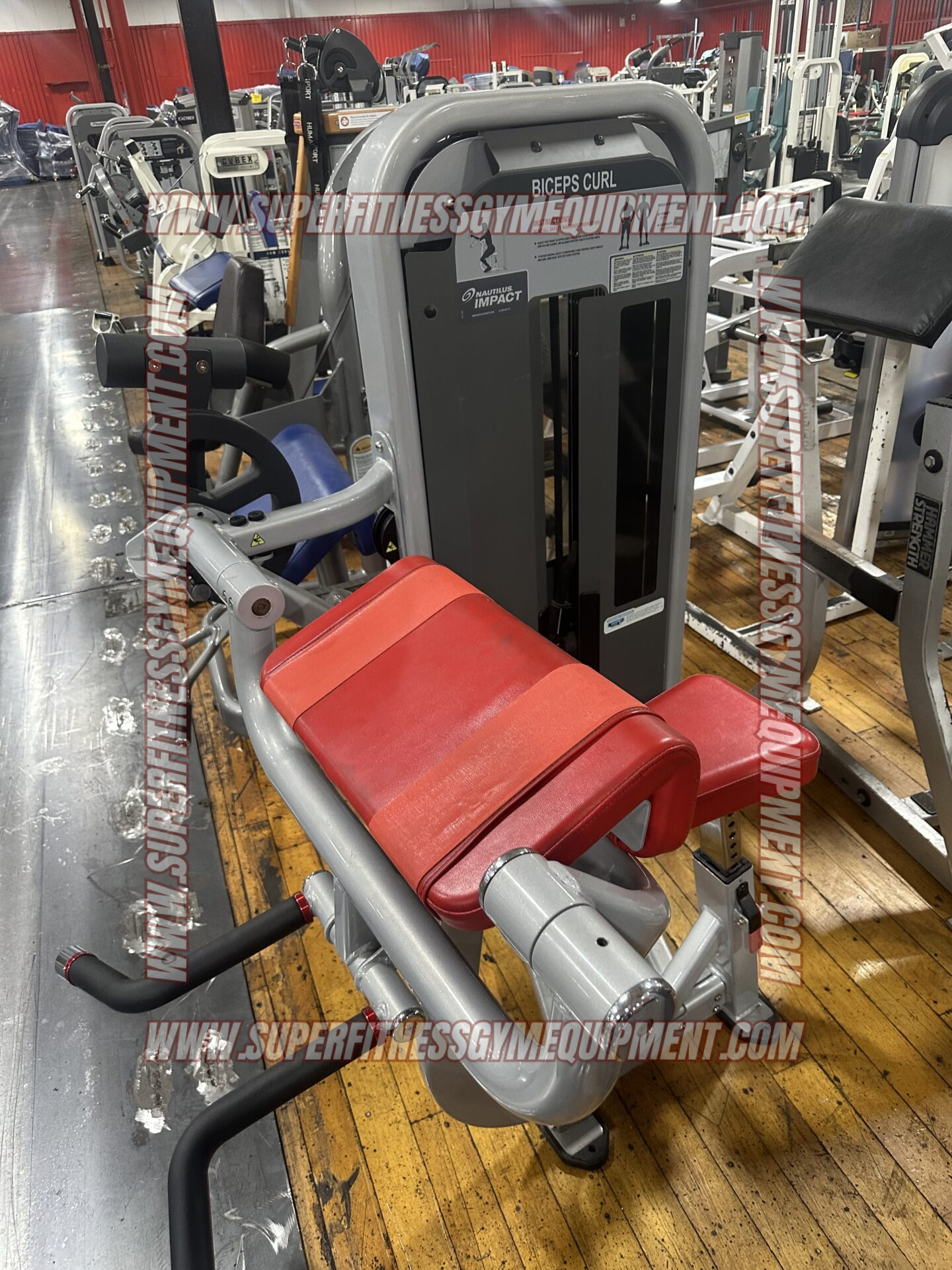 Nautilus Impact Bicep Curl and Tricep Extension - Superfitness Gym ...