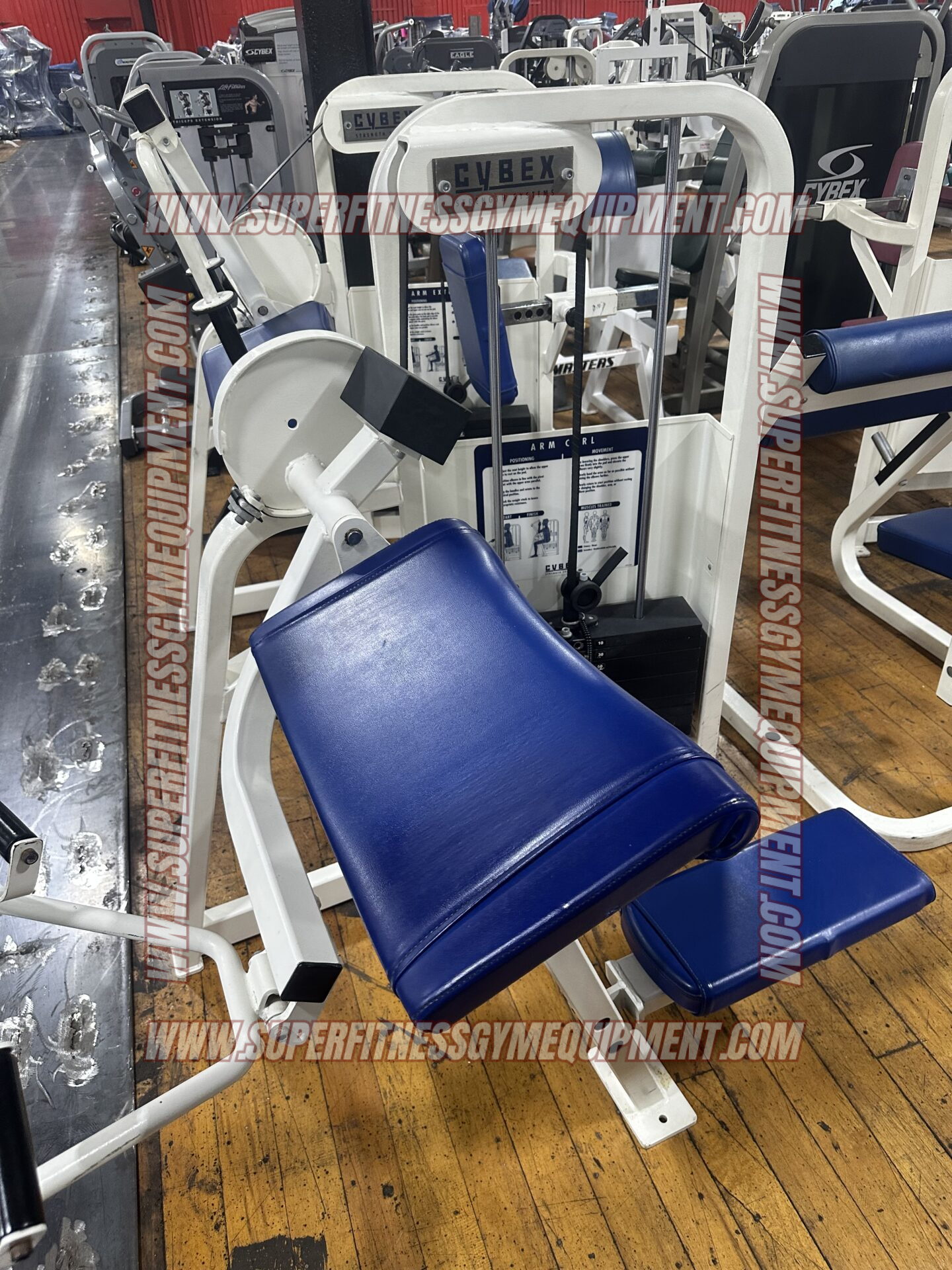 Cybex Bicep Curl and Tricep Extension - Superfitness Gym Equipment