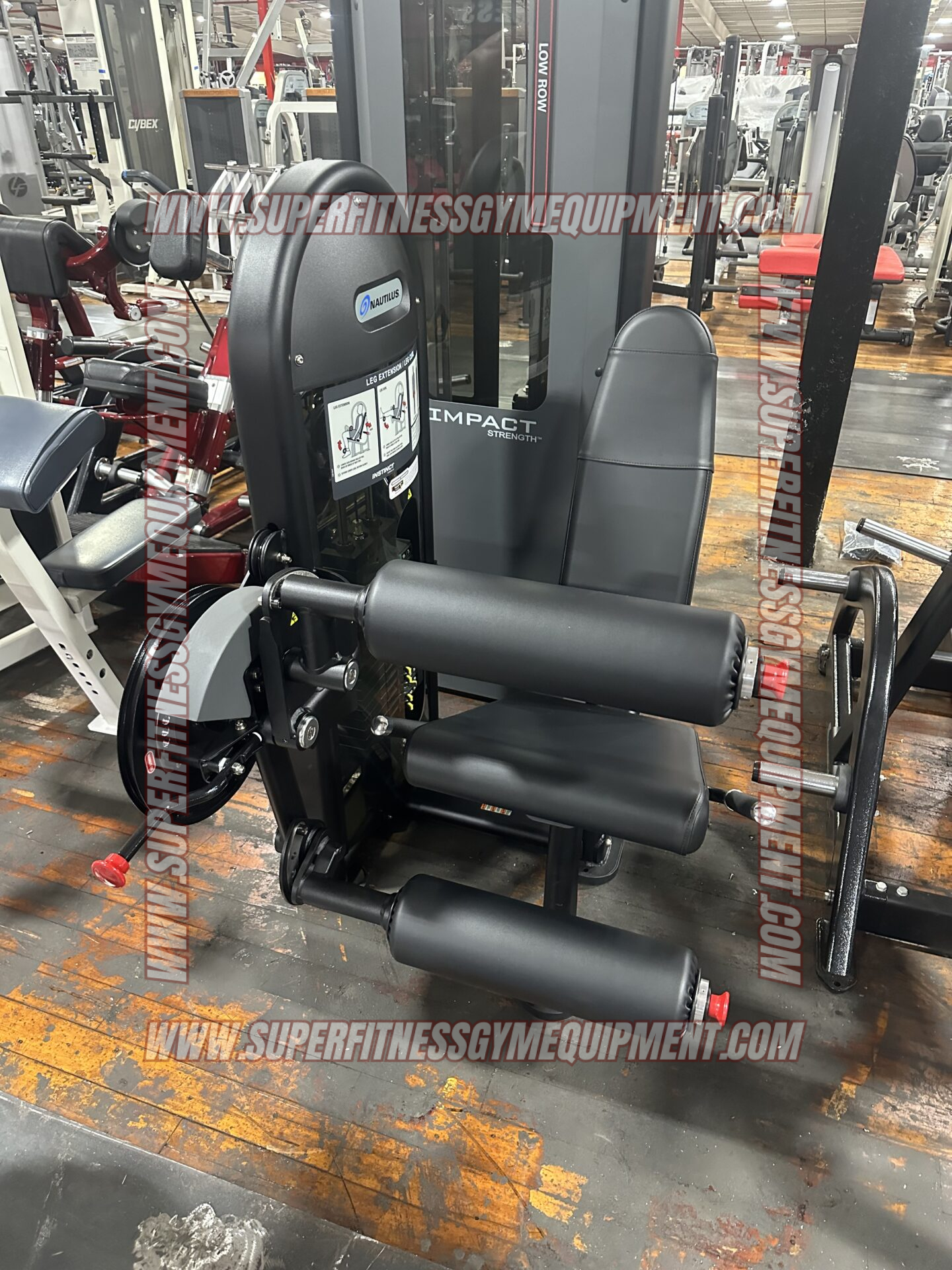 Nautilus Leg Ext. Leg Curl Combo BRAND NEW - Superfitness Gym Equipment