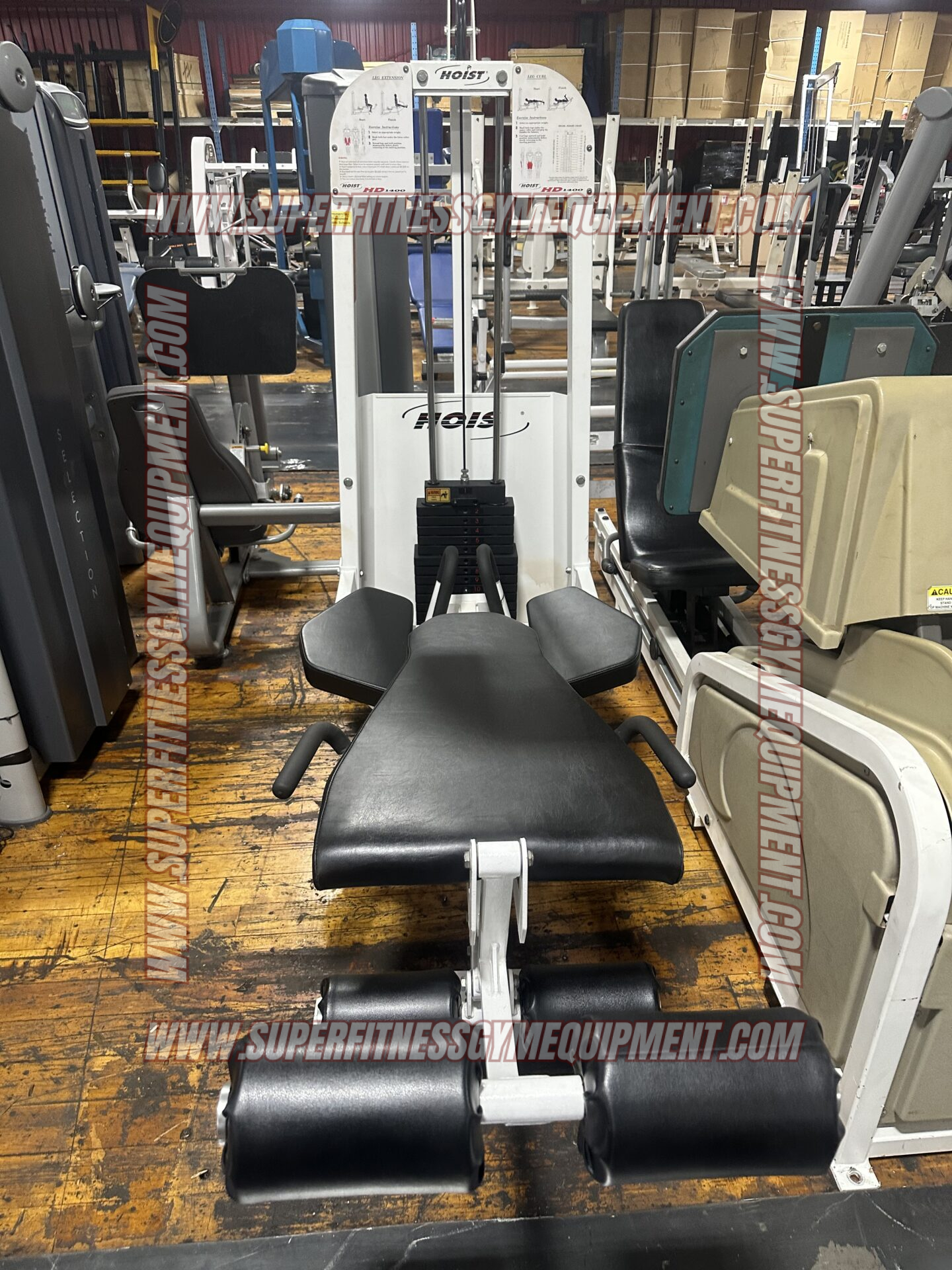 Hoist Leg Ext. Leg Curl Combo - Superfitness Gym Equipment