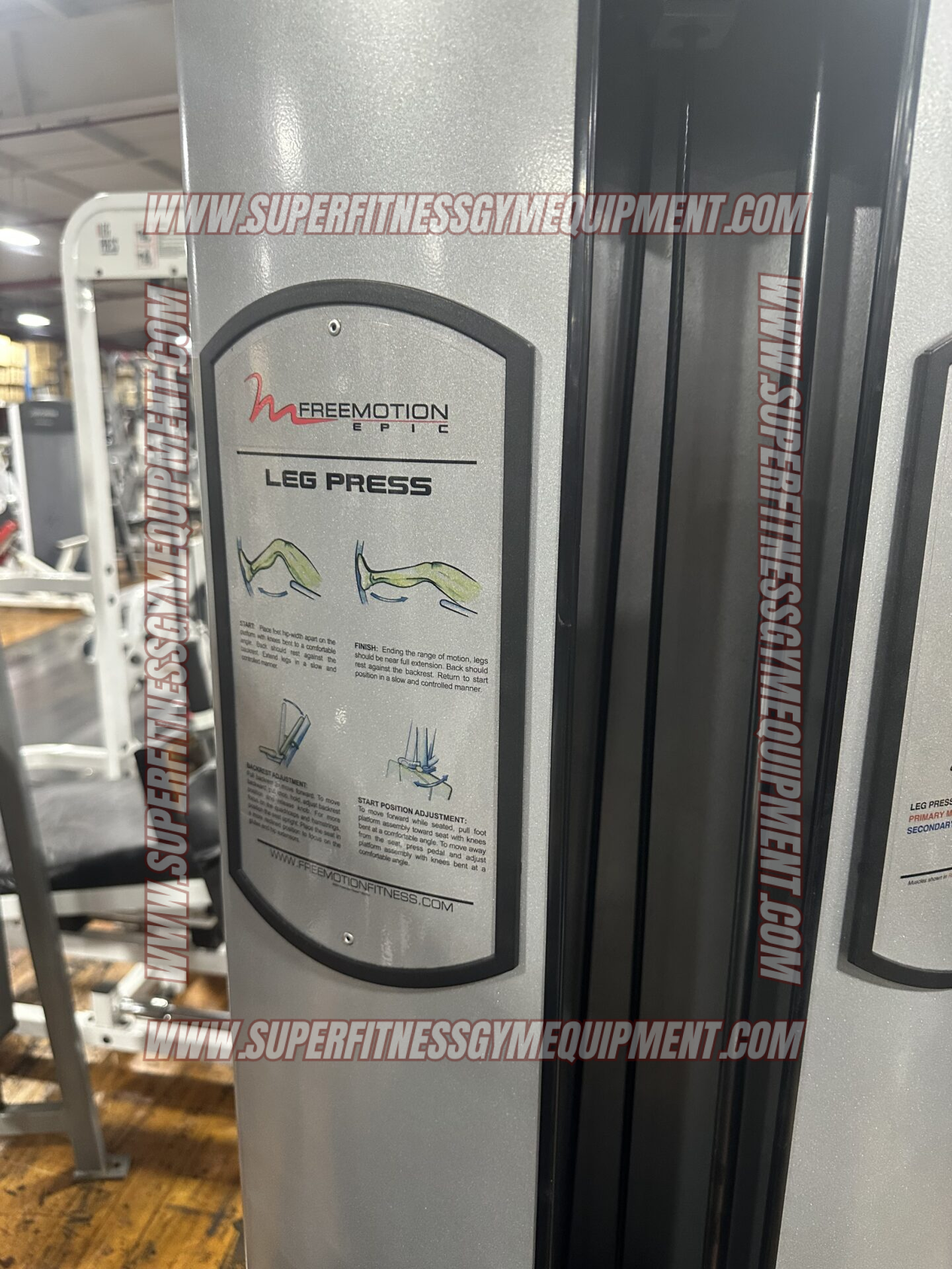 Freemotion Leg Press - Superfitness Gym Equipment