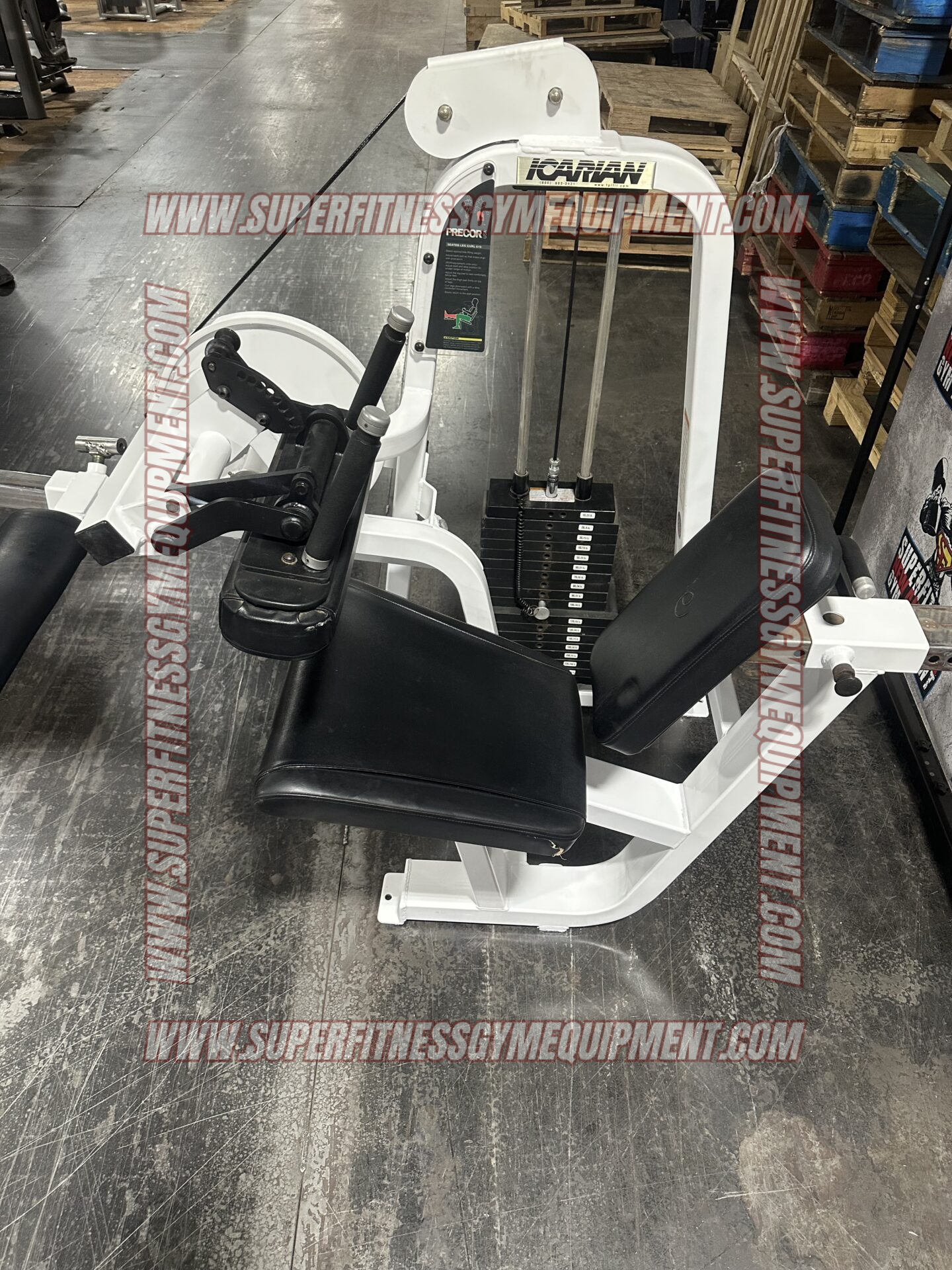 Precor Icarian Seated Leg Curl - Superfitness Gym Equipment