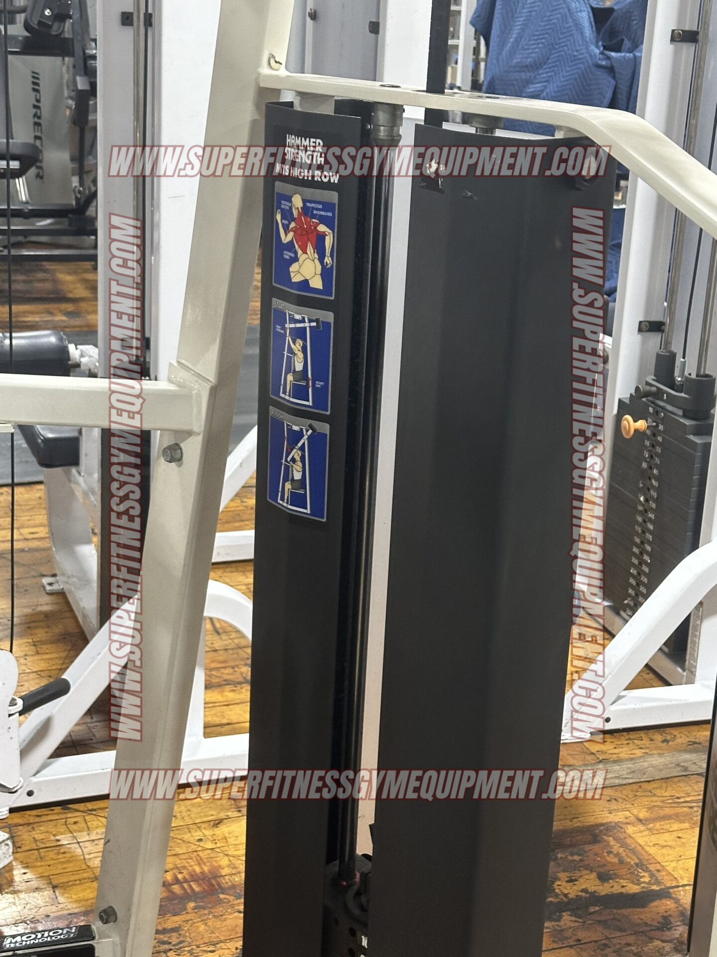 Hammer Strength MTS High Row - Superfitness Gym Equipment