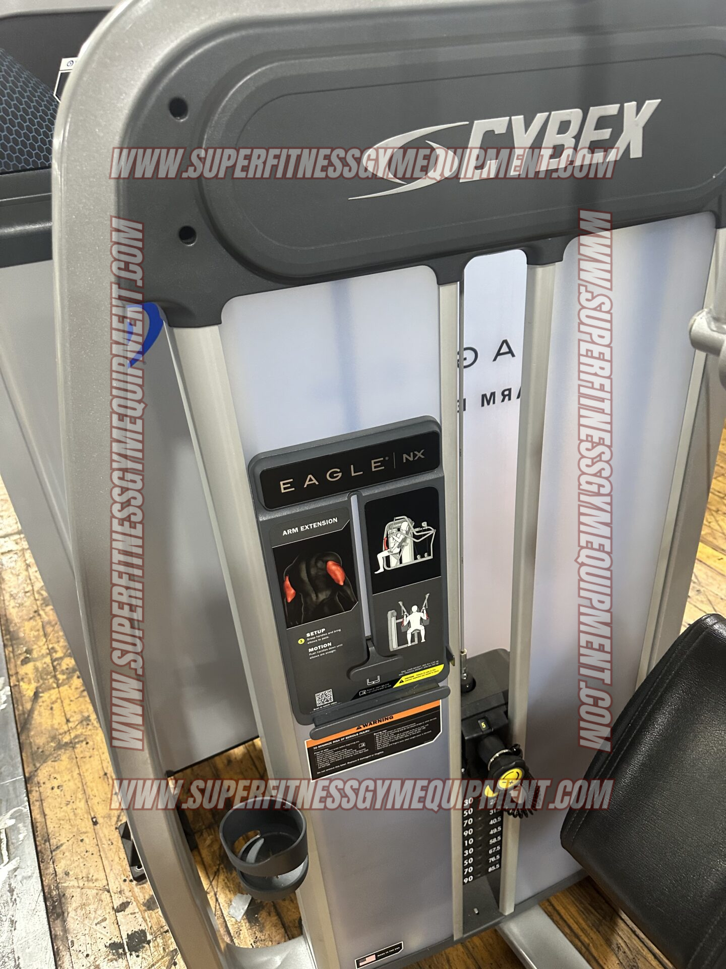 Cybex Eagle NX Tricep Extension - Superfitness Gym Equipment