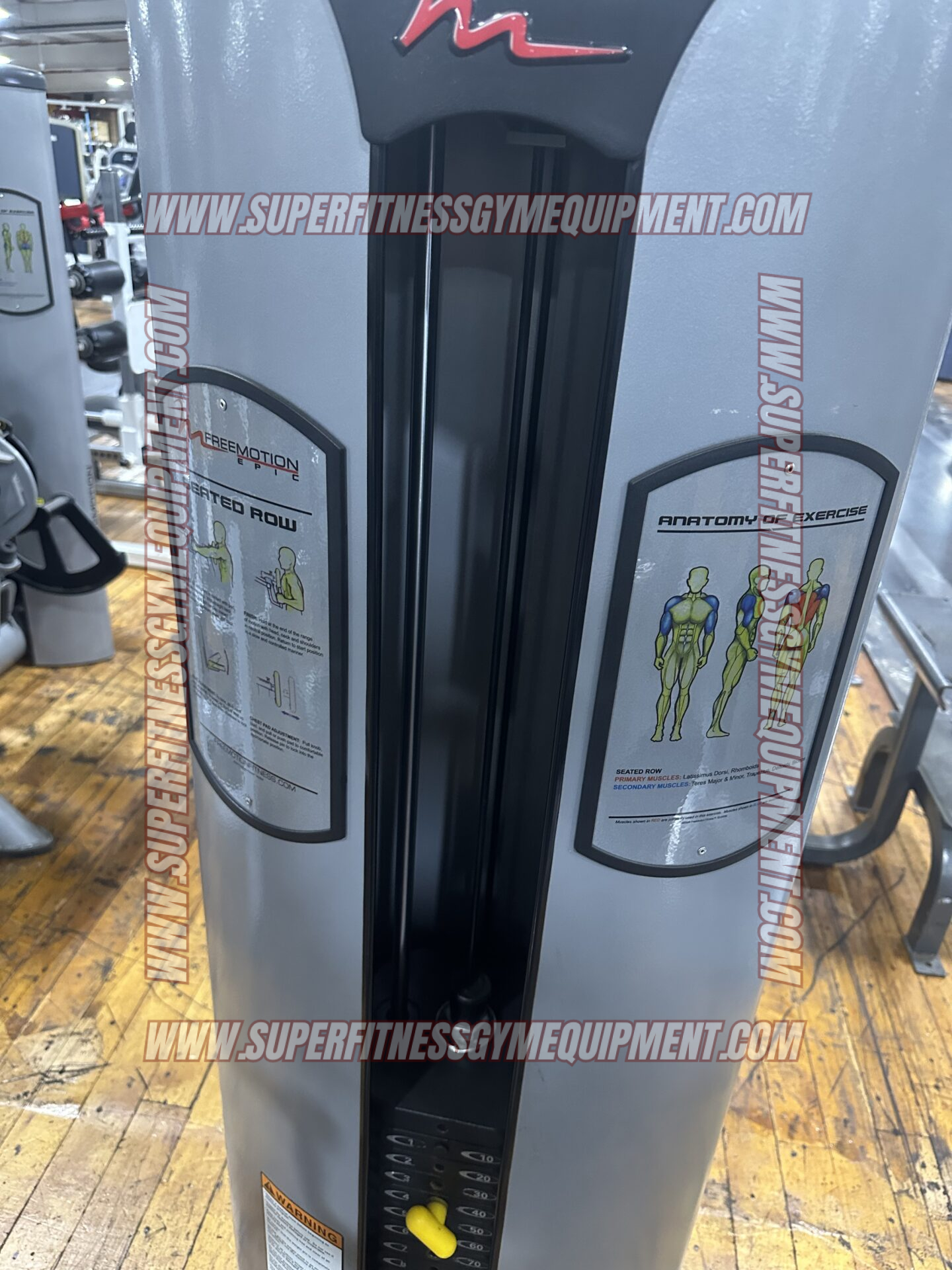 Freemotion Epic Back Row - Superfitness Gym Equipment