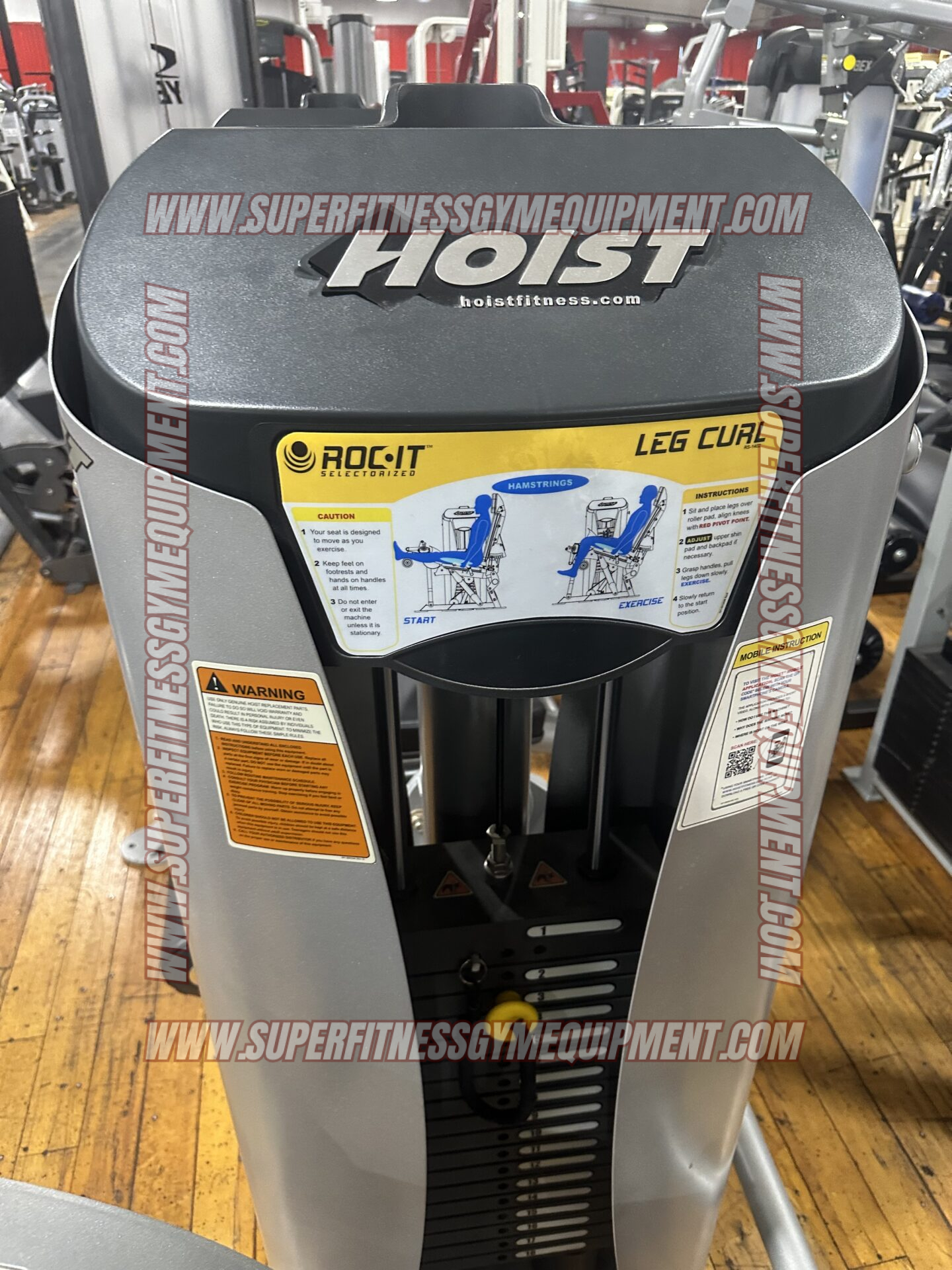 Hoist Roc It Leg Extension and Leg Curl - Superfitness Gym Equipment