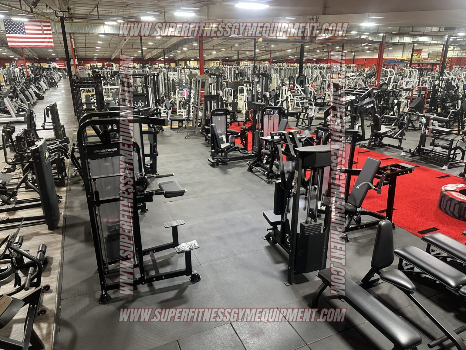 Complete Arsenal and Hammer Strength Gym - Superfitness Gym Equipment