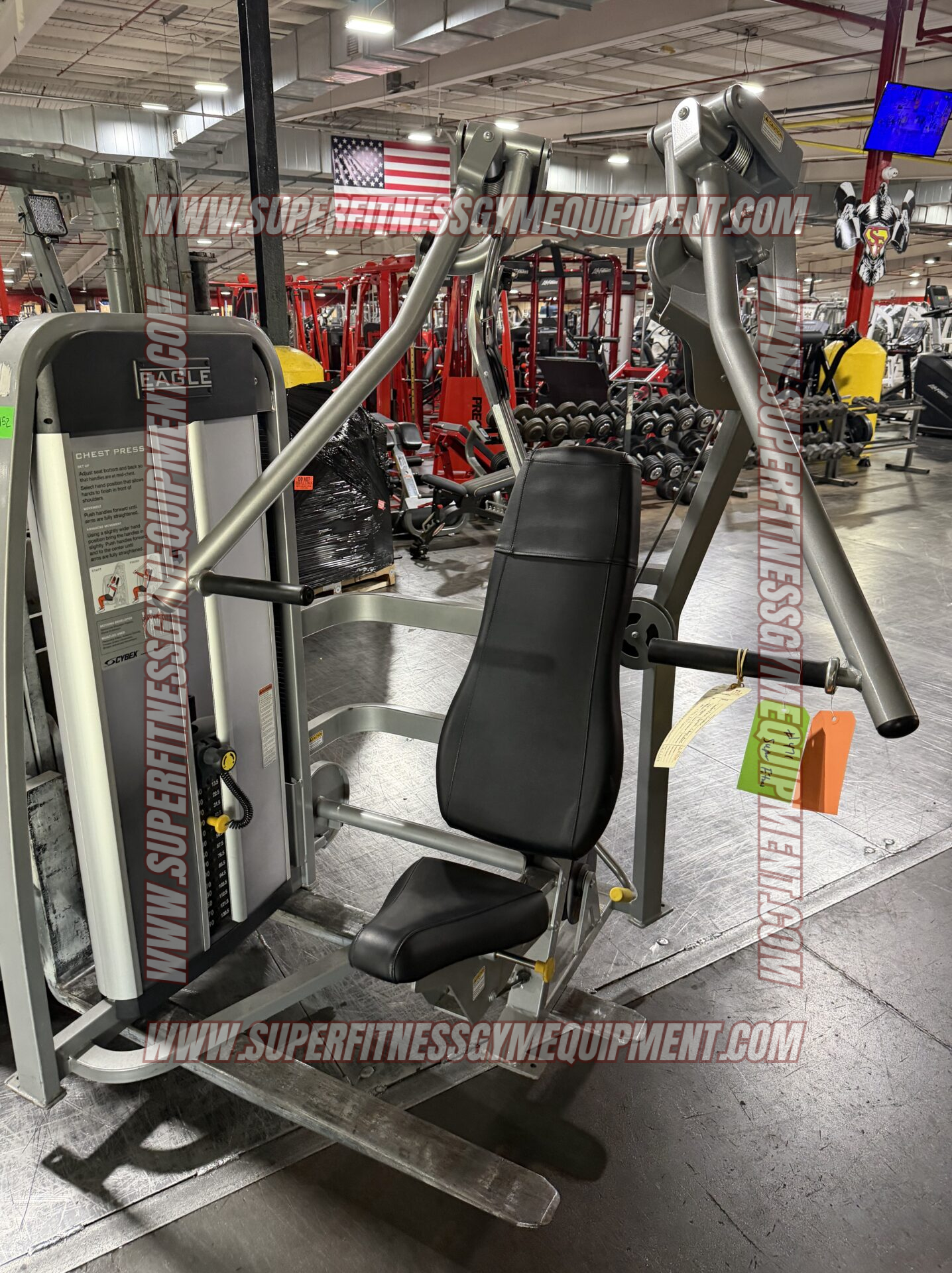 Cybex Eagle Chest Press - Superfitness Gym Equipment