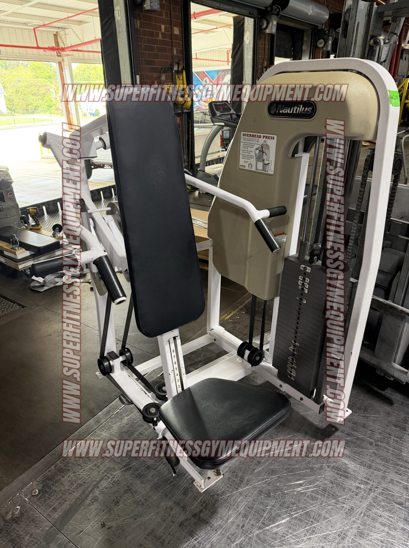 Nautilus Overhead Press - Superfitness Gym Equipment