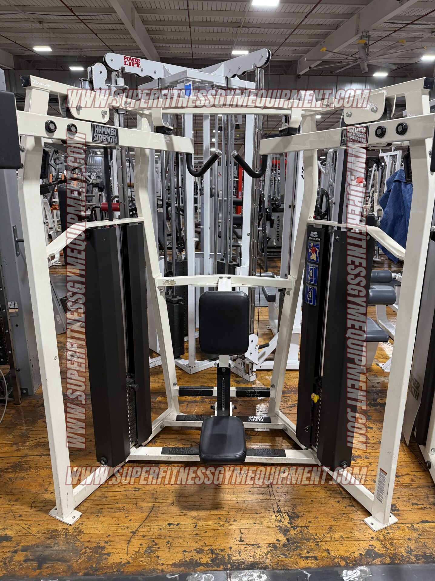 Hammer Strength MTS High Row - Superfitness Gym Equipment