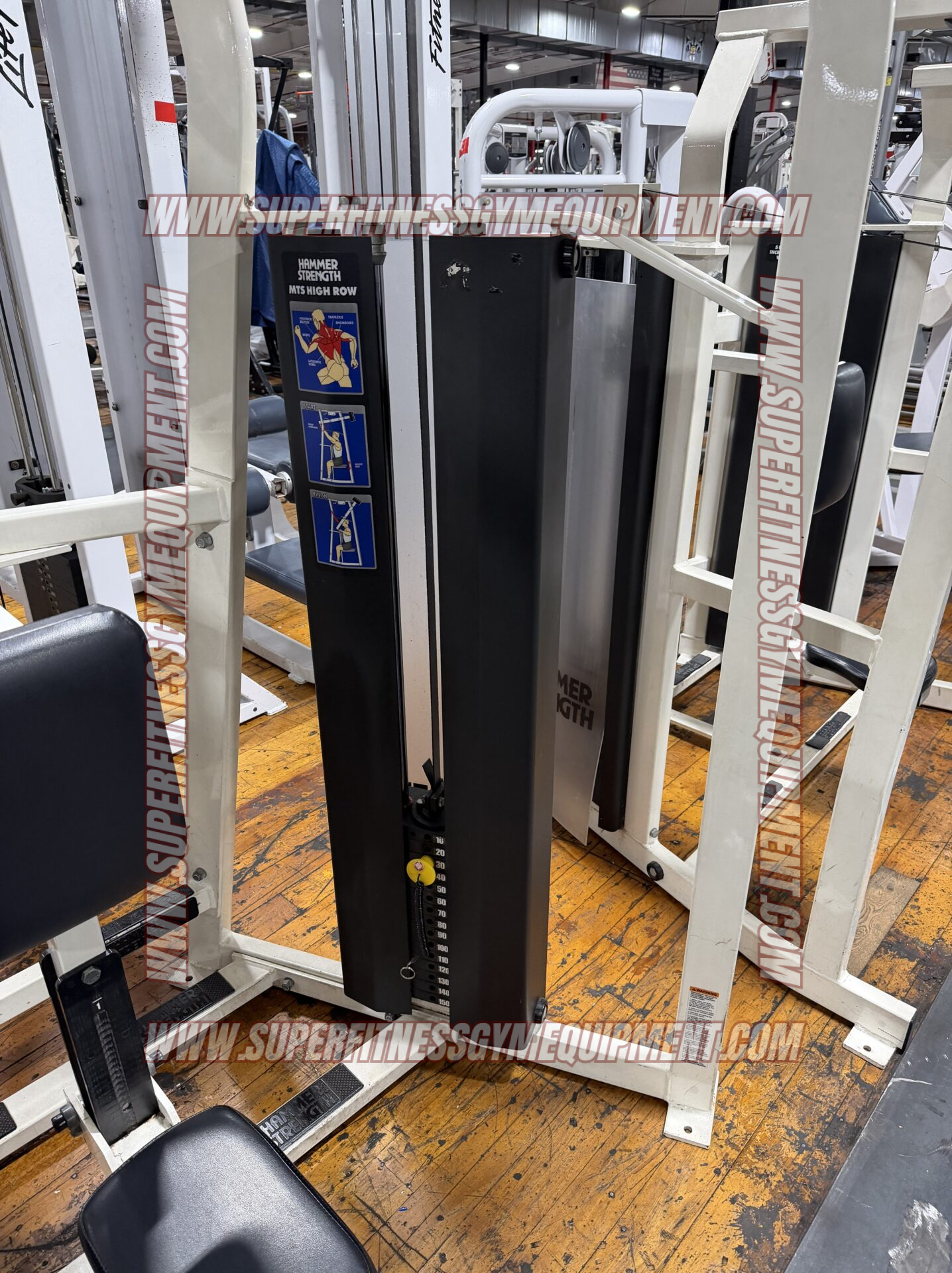 Hammer Strength MTS High Row - Superfitness Gym Equipment