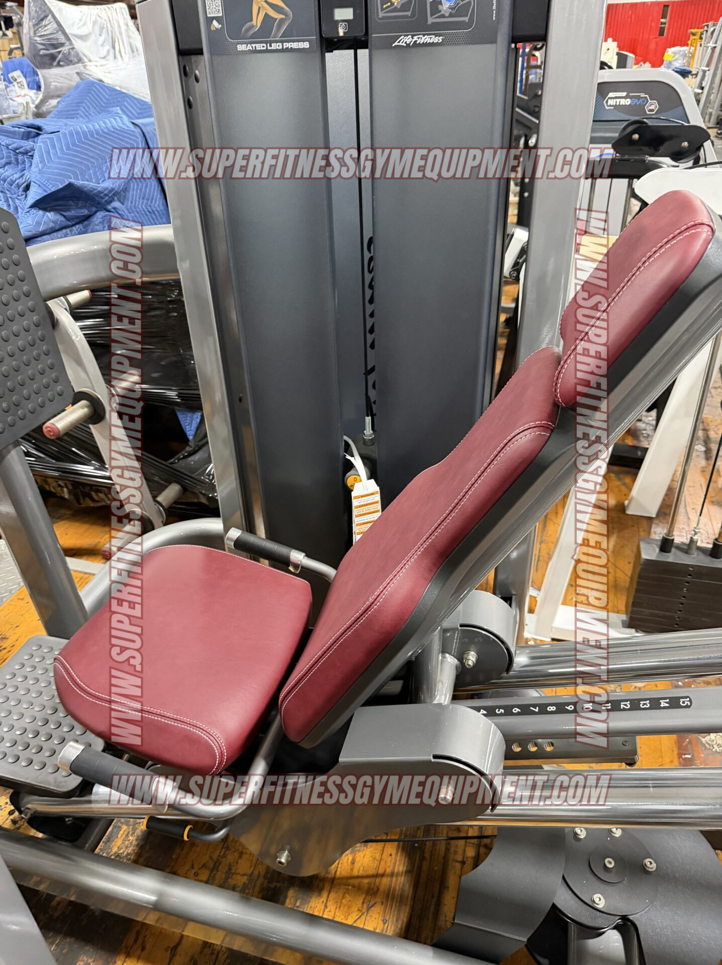 Brand New Life Fitness Insignia Leg Press - Superfitness Gym Equipment