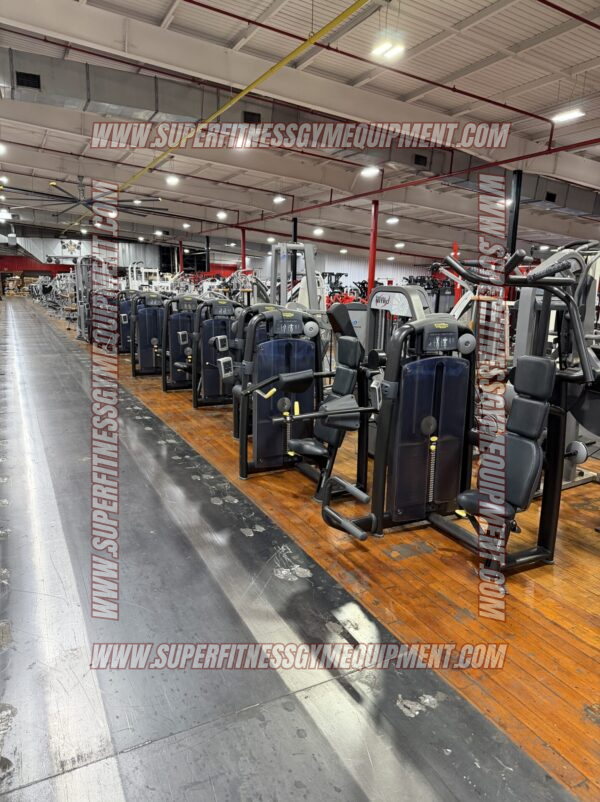 10 Piece Black TechnoGym Circuit with Kiosk - Superfitness Gym Equipment