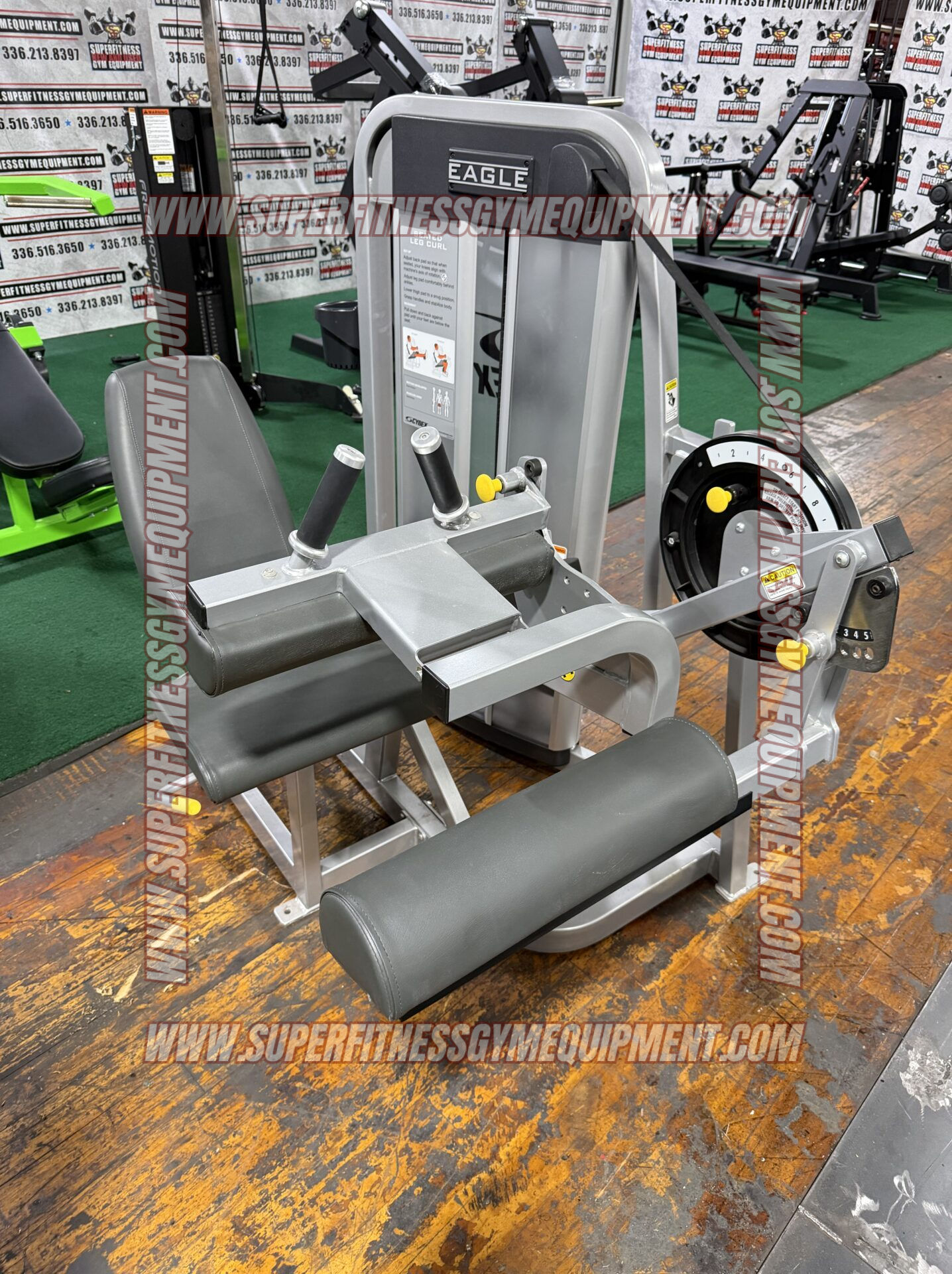 Cybex Eagle Leg Ext and Seated Leg Curl - Superfitness Gym Equipment