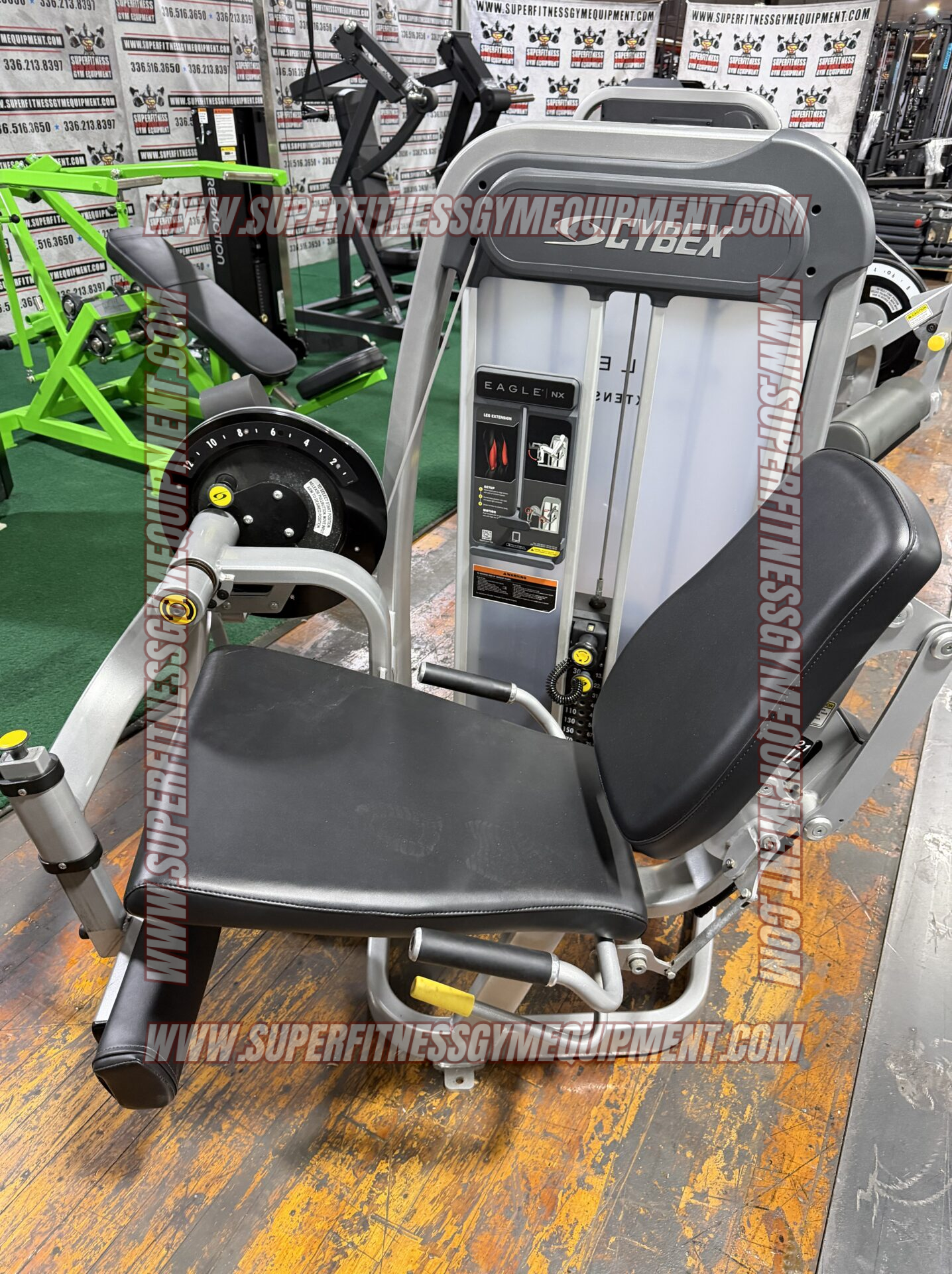 Cybex Eagle Leg Ext and Seated Leg Curl - Superfitness Gym Equipment