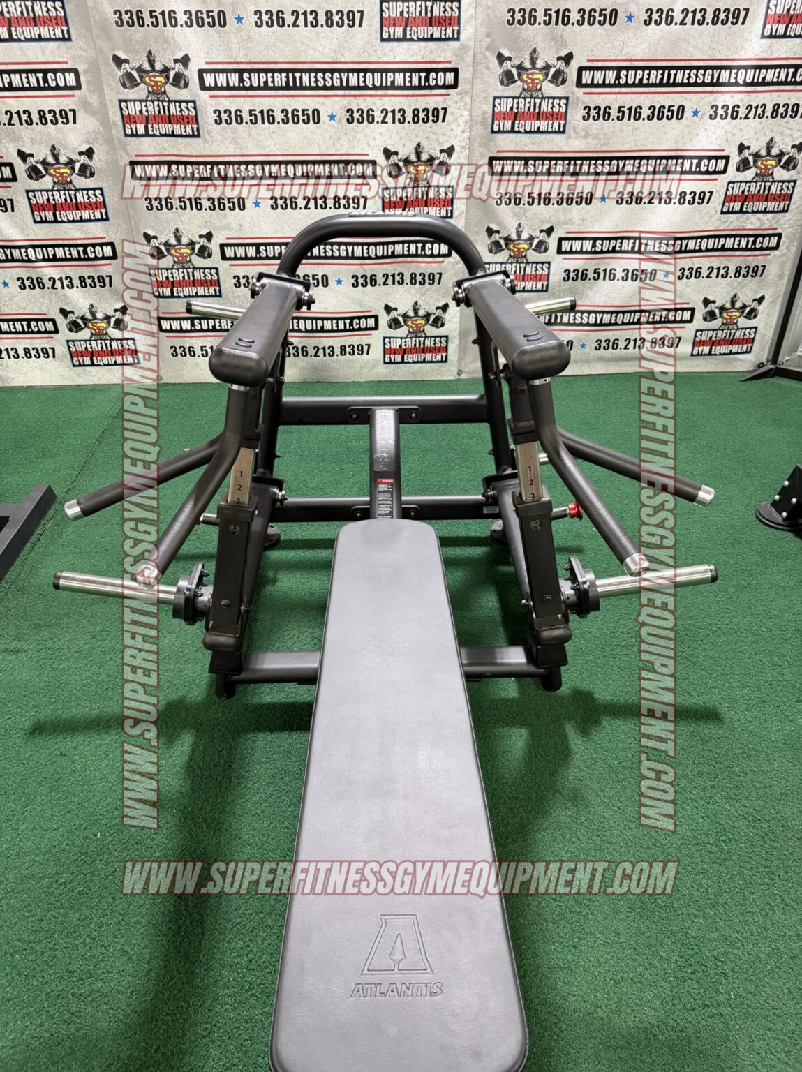 Atlantis Flat to Decline Bench - Superfitness Gym Equipment