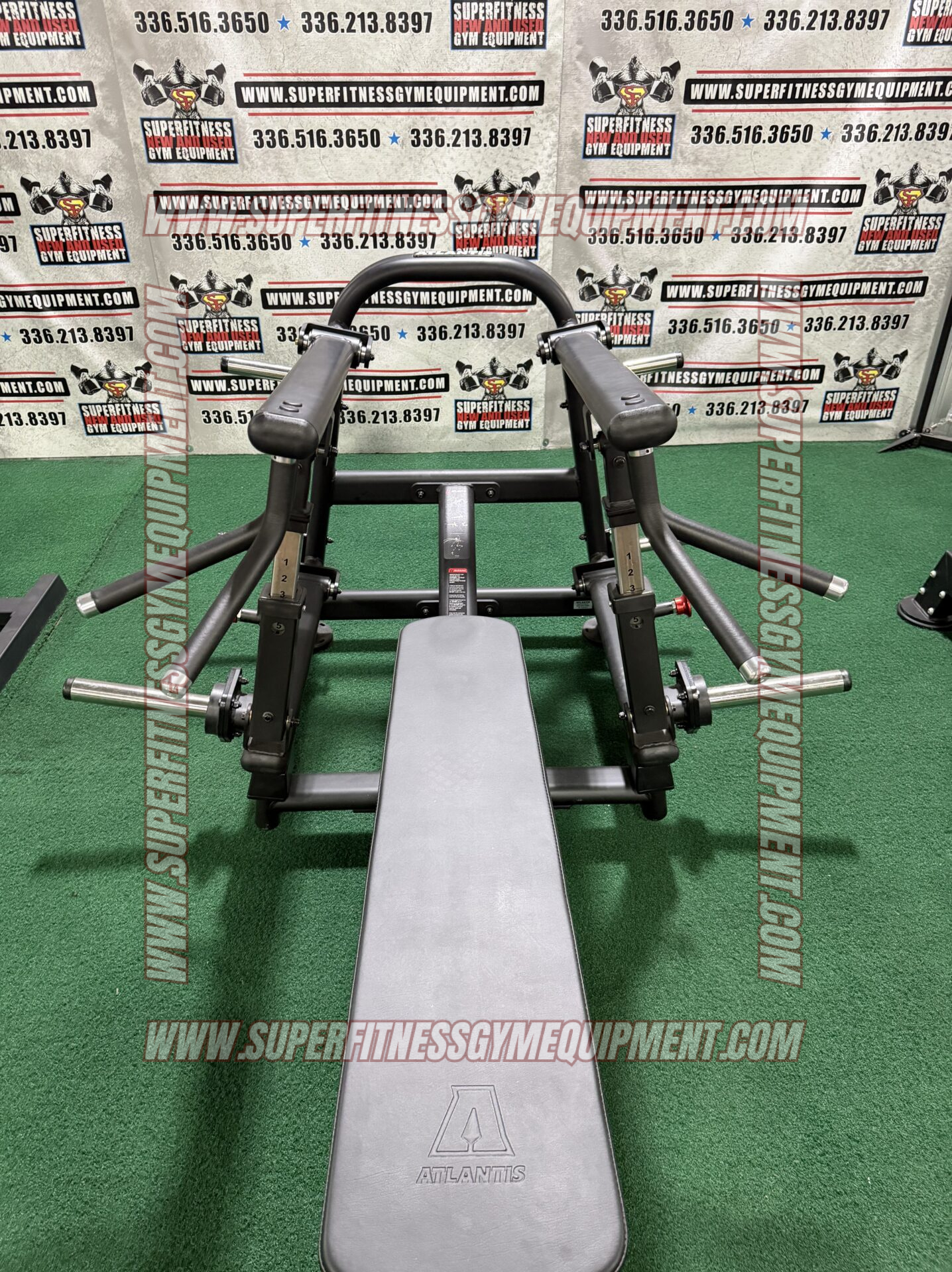 Atlantis Flat to Decline Bench - Superfitness Gym Equipment