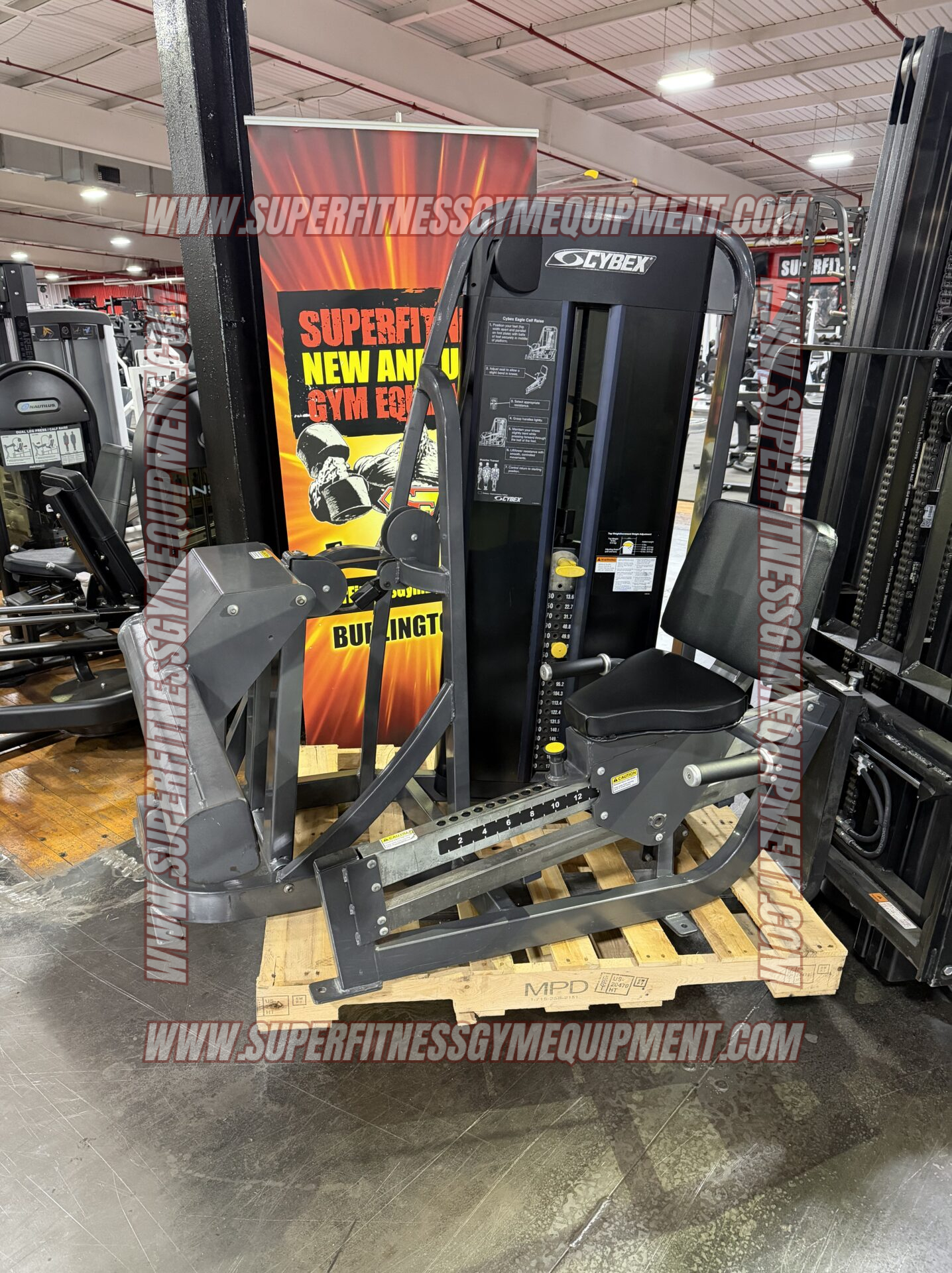 Cybex Eagle Rotary Calf - Superfitness Gym Equipment