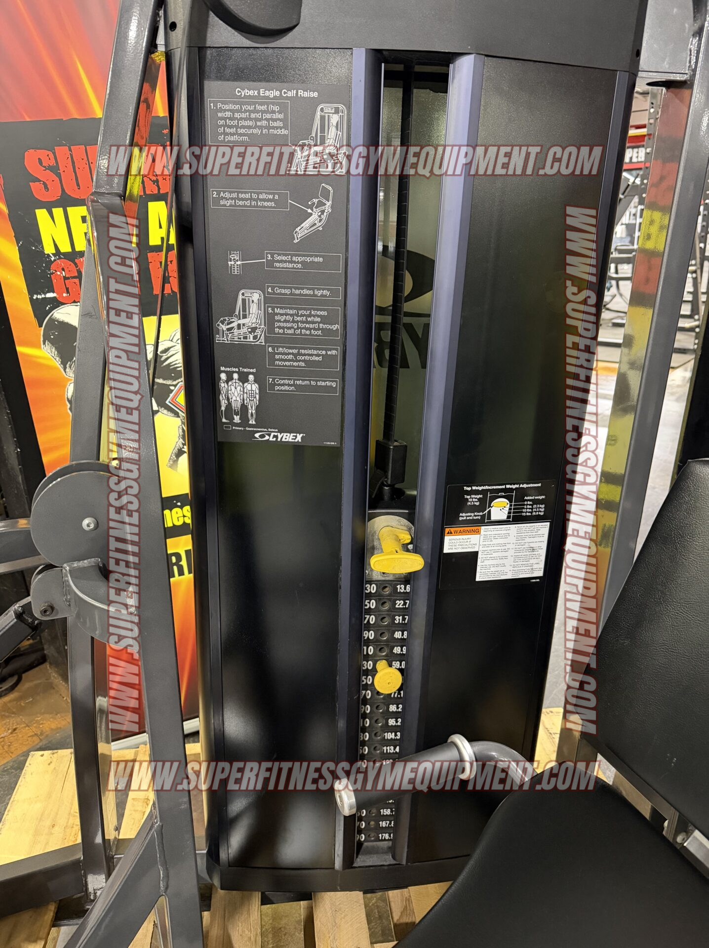 Cybex Eagle Rotary Calf - Superfitness Gym Equipment