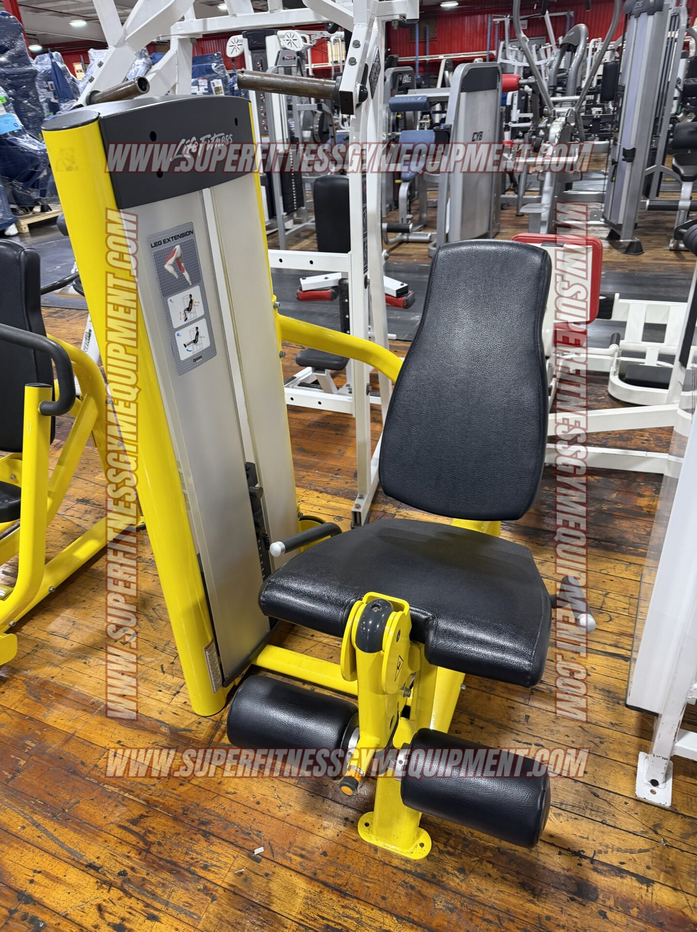 4 Piece Life Fitness Optima (Yellow) - Superfitness Gym Equipment