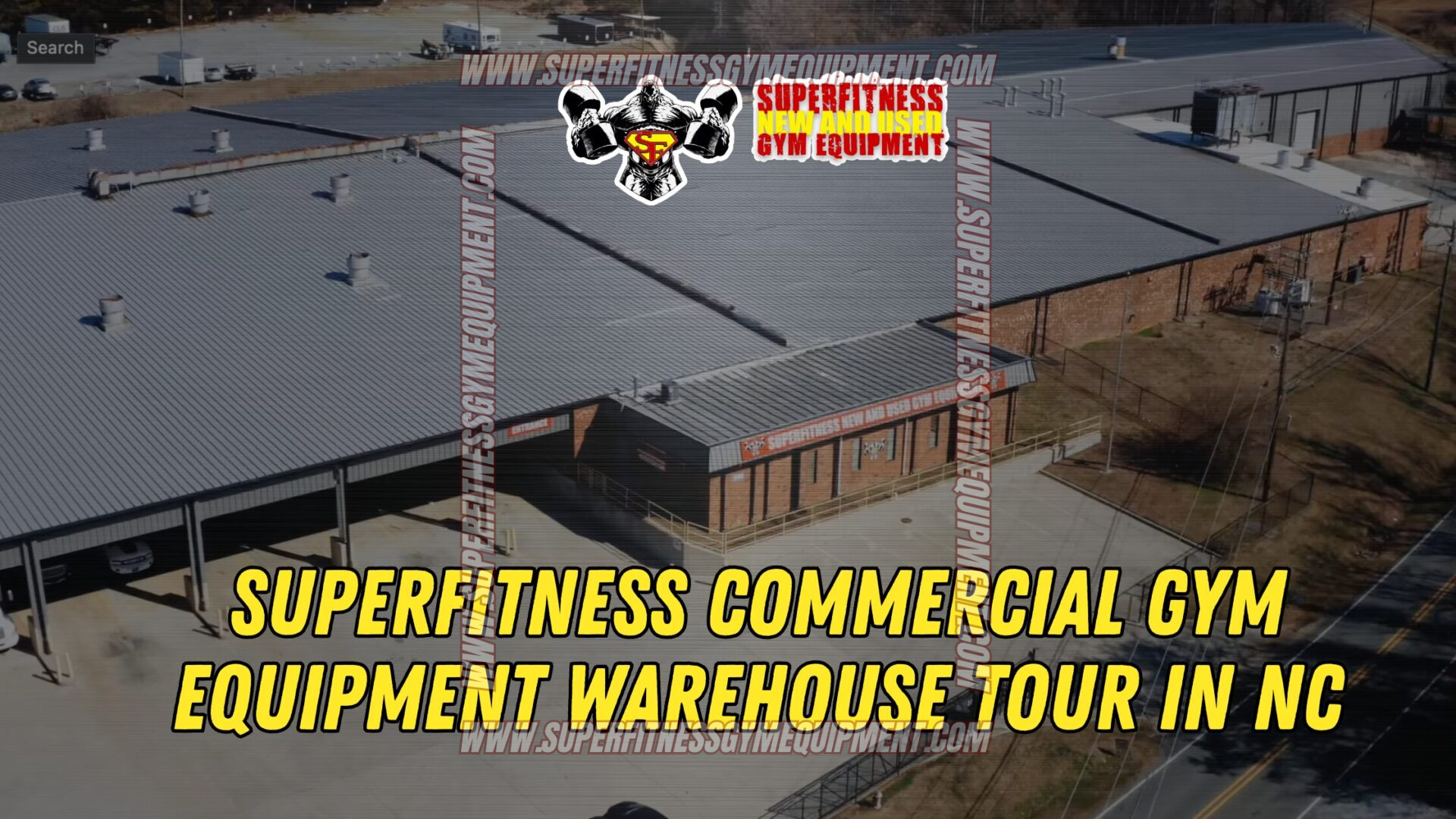 SuperFitness Commercial Gym Equipment Warehouse Tour in NC